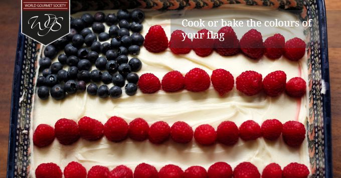 Cook or bake the colours of your flag - World Gourmet Society